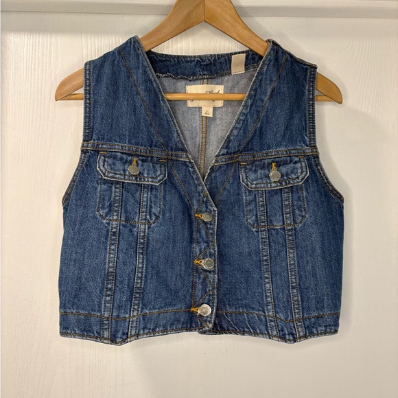 Universal Thread | Jackets & Coats | Universal Thread Denim Vest With ...